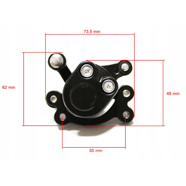 2X BROMSOK FRAM BAK MINI POCKET BIKE CROSS QUAD 2T PITBIKE KVALITET | CDON
