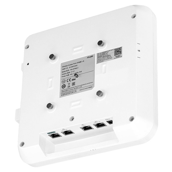ÅTKOMSTPUNKT RG-AP840-I Wi-Fi 6, 2,4 GHz, 5 GHz, 400 Mb/s + 4800 Mb/s ...