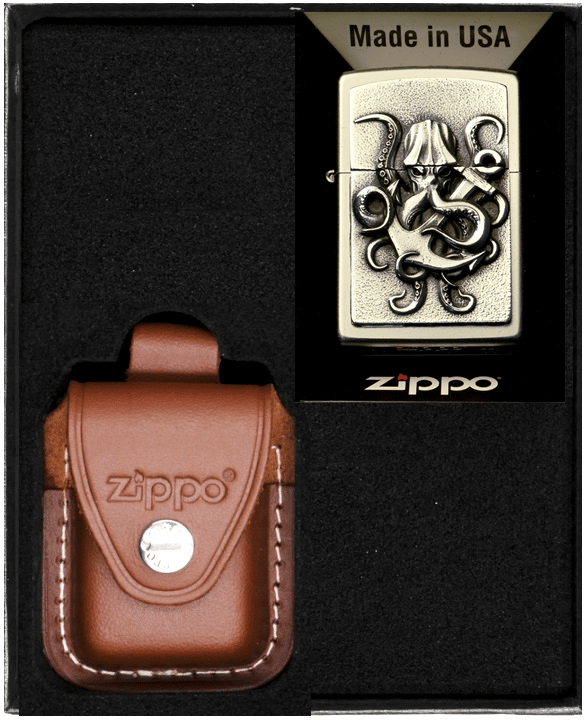 ZIPPO Tändare OCTOPUS 3D Presentset Nr 2 | CDON