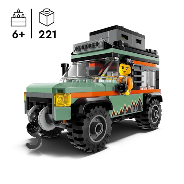 LEGO City 60447 City 60447 Terränggående berglastbil 4x4 Jeep | CDON