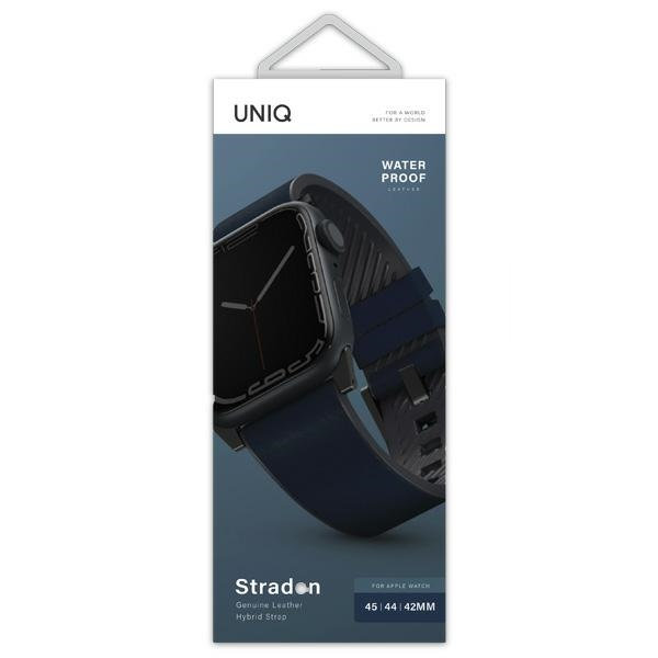 UNIQ pasek Straden Apple Watch Series 1/2/3/4/5/6/7/8/9/10/SE/SE2/Ultra ...