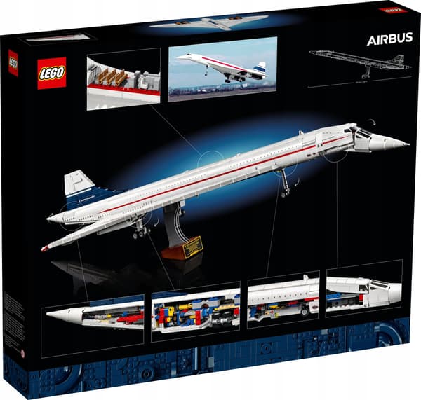 LEGO ICONS 10318 Concorde-flygplan AIRBUS | CDON