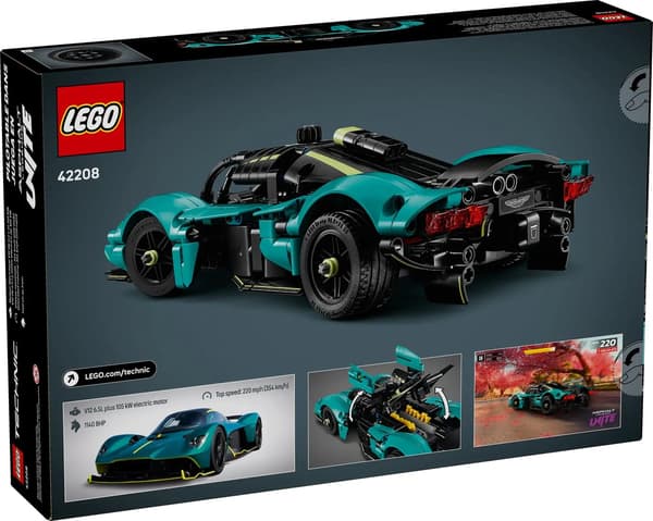 LEGO TECHNIC 42208 Aston Martin Valkyrie | CDON