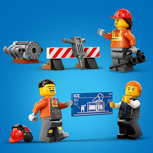 LEGO City 60420 Gul Grävmaskin KLOSTER BANDGRÄVMASKIN | CDON