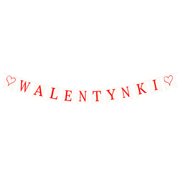 Ystävänpäivän banneri punainen 1 setti | CDON