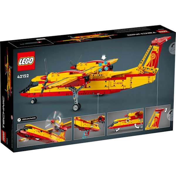 LEGO Technic Brandsläckningsflygplan 42152 | CDON