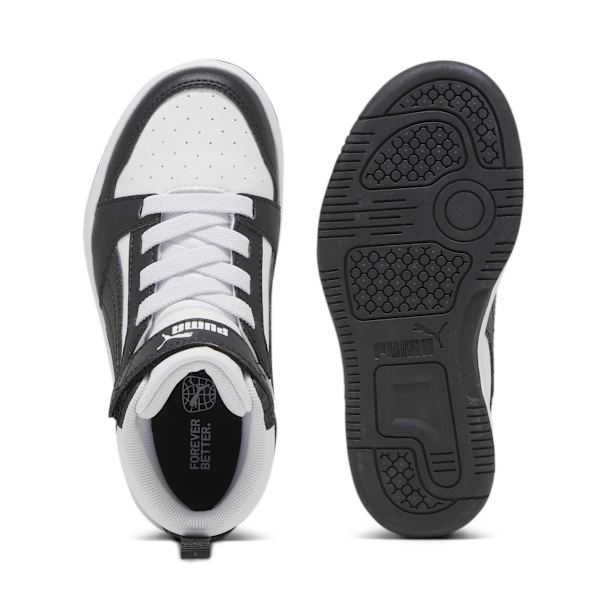 Puma REBOUND V6 MID AC+ PS børnesko sort 39383201 r 30 | CDON