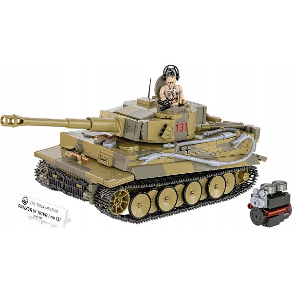 COBI-BLOCK Panzer VI Tiger TIGER I stridsvagn NR. 131 896 KL. 3123 | CDON