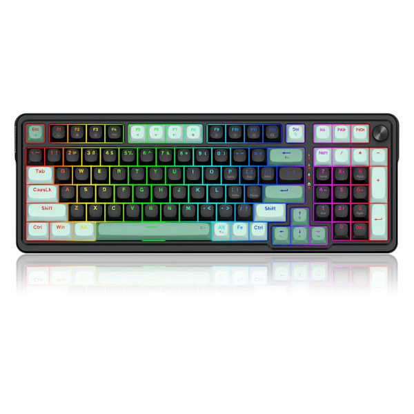 REDRAGON Eisa Magnetic K686BG-RGB-M Svart och grönt mekaniskt ...