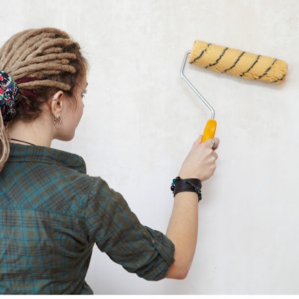 KERAMISK VÄGGFÄRG, TVÄTTBAR, ROSA OCH BOURGUNDY, 5L, FLÄCKFRI | CDON