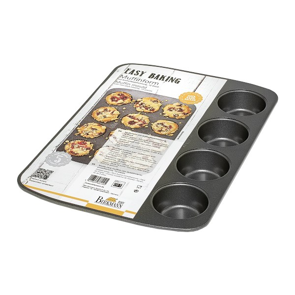 EASY BAKING muffinsplåt - 12 kakor / Birkmann | CDON
