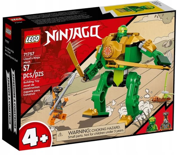 LEGO Ninjago Mech Ninja Lloyd 71757 Robot Ninja | CDON
