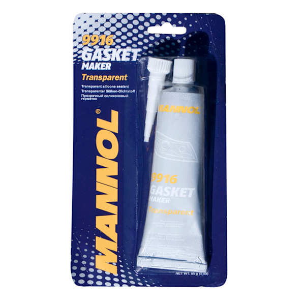 MANNOL PACKNINGSTILLVERKARE - SILIKONTÄTNING - FÄRG TRANSPARENT 85G ...