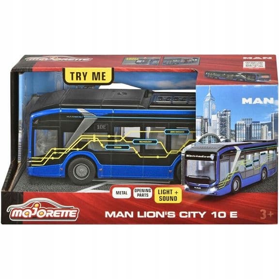 Bil MAJORETTE GS Bus MAN Lion City 10 E | CDON