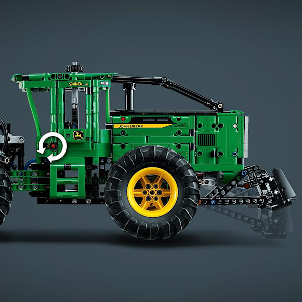 LEGO Technic 42157 John Deere -metsätraktori | CDON