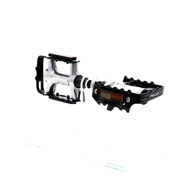 XLC MTB PD-M03 -polkimet, 9/16" musta ja hopea | CDON