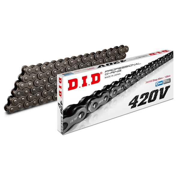 DID 420V-132 DRIVKEDJA (132 LÄNKAR) O-RING (ÖPPEN + KLIPS) | CDON