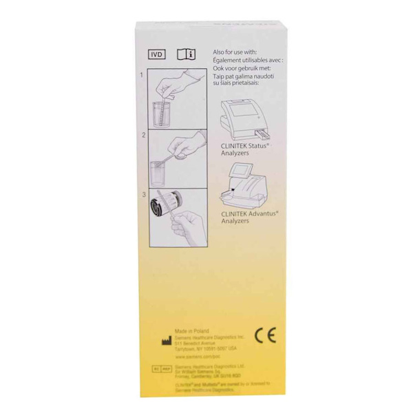 Multistix 10 SG urintestremsor för CLINITEK Status-analysator 100 st | CDON