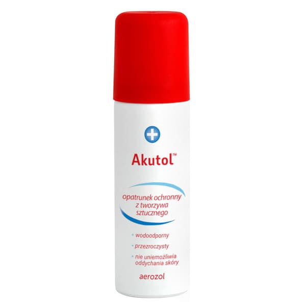 Akutol sprayforbinding til sår, fleksibelt aerosolplaster, 60 ml, 1 stk ...