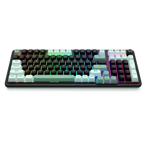 REDRAGON Eisa Magnetic K686BG-RGB-M Svart och grönt mekaniskt ...