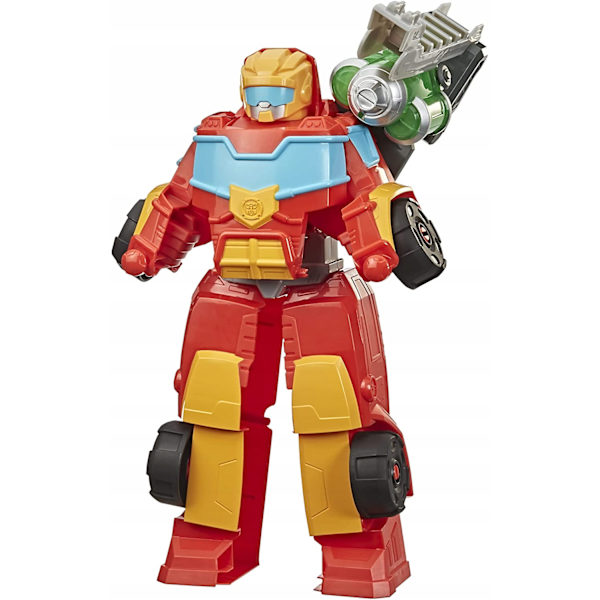 TRANSFORMERS RESCUE BOTS HOT SHOT 35cm STOR 2 i 1 | CDON