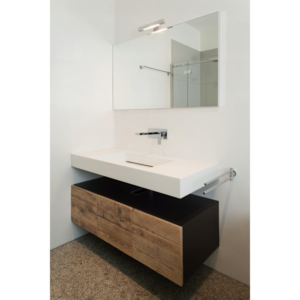 spegel silver klassisk ramlös 85x55 cm slepen | CDON