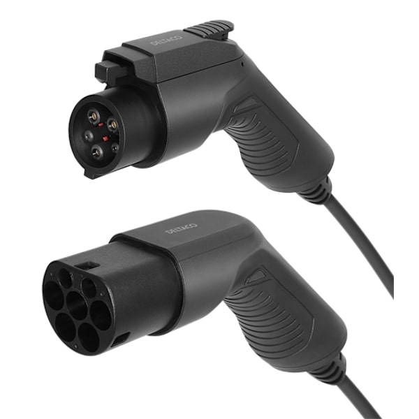 DELTACO e-Charge, kabel typ 2 - typ 1, 1-fas, 16A, 5m | CDON