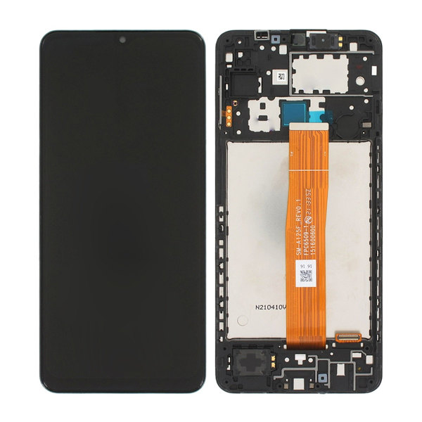 Samsung Galaxy A12 Skärm med LCD Display Original - Svart | CDON