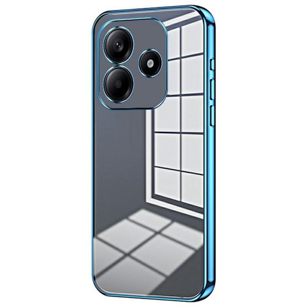 Xiaomi Redmi Note 14 5G Skal med elektropläterad ram - Blå | CDON