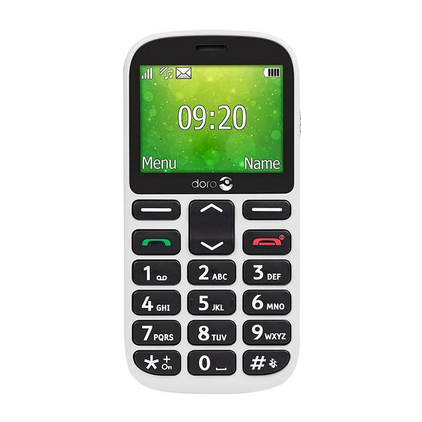 Doro 1362 Dual SIM - 1 vuoden takuu, uudenveroinen käytetty | CDON