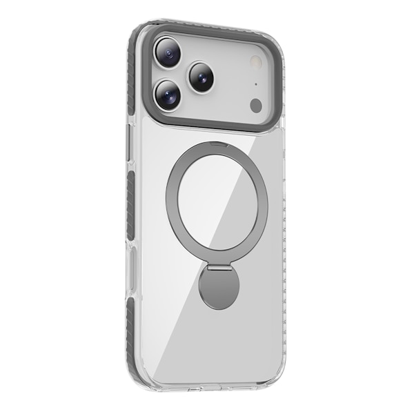 Pindun 360° Roterende Stativ Magnetisk Etui til iPhone 17 Pro Grå | CDON