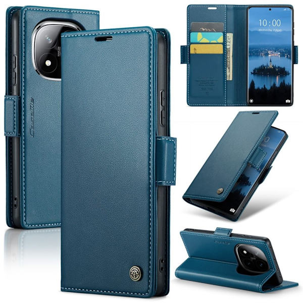 CASEME Xiaomi Redmi Note 14 Pro 5G / Note 14 Pro Plus 5G Fodral - Blå ...