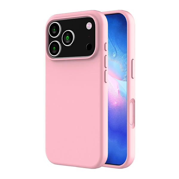 iPhone 17 Pro Cover - Silikone med Magsafe Rvelon Pudder Pink | CDON