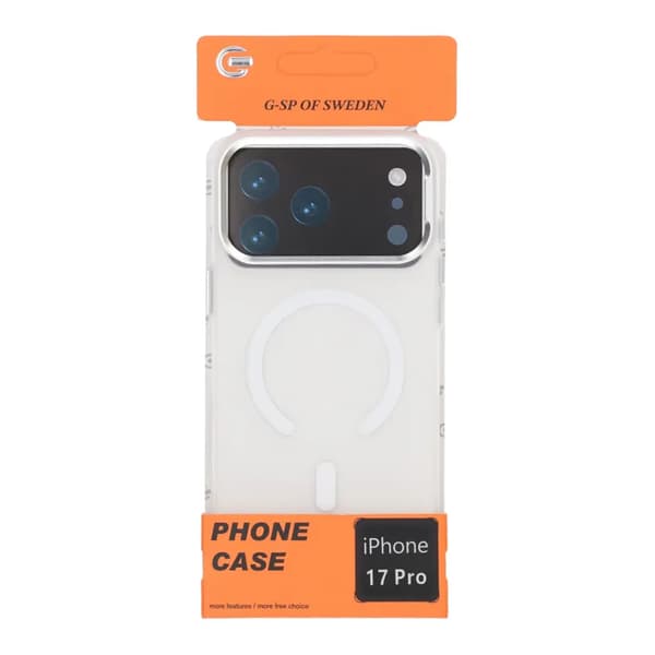 Ice Mist PC Magnetic Case For iPhone 17 Pro White | CDON