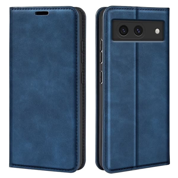 Google Pixel 8a Slim Cover med kortholder - Blå | CDON