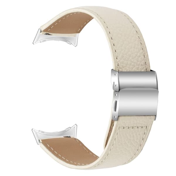 Google Pixel Watch 4 41mm osv. urrem i læder - Beige | CDON