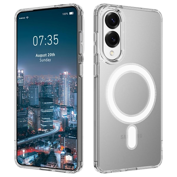 Samsung Galaxy S25 Edge MagSafe Akrylskal - Transparent | CDON