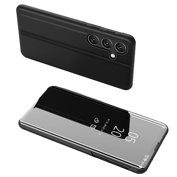 Samsung Galaxy S26 -kotelo, ikkunallinen, teline, nahkainen ...