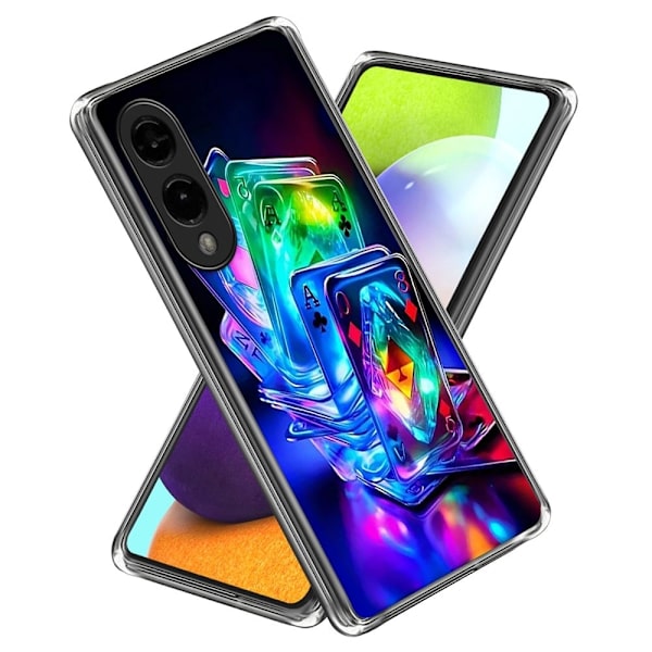 Vibe Samsung Galaxy S25 Edge cover - Farverige Spillekort | CDON