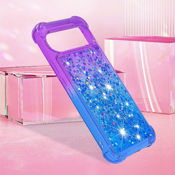 Princess Google Pixel 10 Pro / Google Pixel 10 skal - Lila + Himmelsblå ...