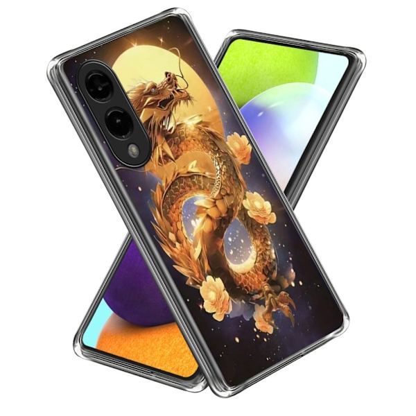 Vibe Samsung Galaxy S25 Edge cover - Gylden Drage | CDON