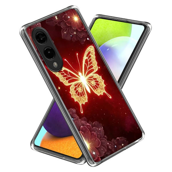 Vibe Samsung Galaxy S25 Edge skal - Gyllene Fjäril | CDON