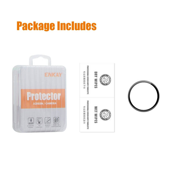 GarminActive 6 skärmskydd ENKAY HAT PRINCE 3D böjbar, böjbar, ultraklar ...