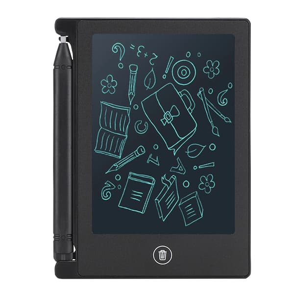 LCD 4,5 tommer ultratynd håndskrift tablet skrive tegne notesbogstavle ...