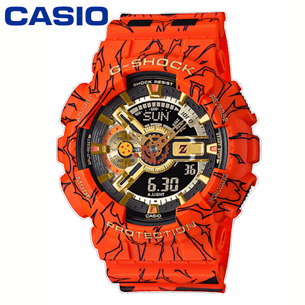CASIO herrklocka One Piece Collaboration Limited Edition Dragon Ball ...