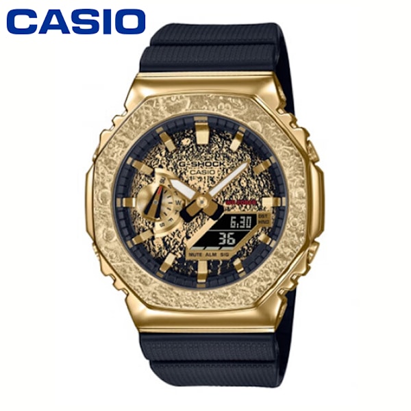 CASIO Stötsäker och vattentät sportklocka med dubbla displayer för ...