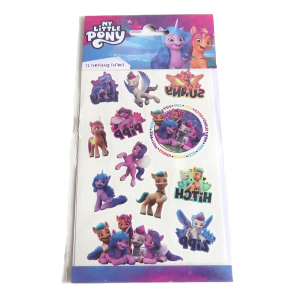 My Little Pony - 12 midlertidige tatoveringer | CDON