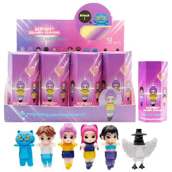 12st Demon Hunters Blind Box 2025 – K-Pop Devil Saja Figurer | CDON