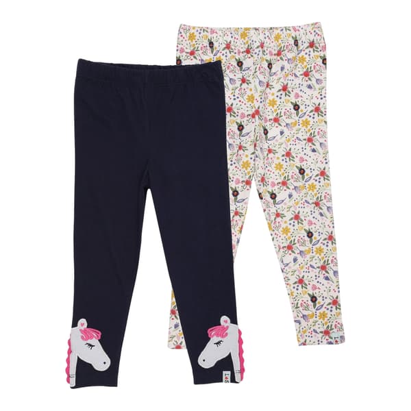 Lilly & Sid Babyflickleggings (2-pack) | CDON