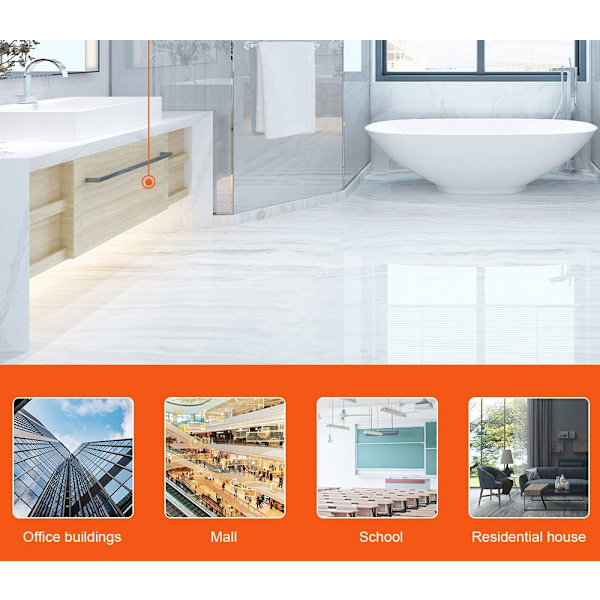 [7/10 Kunto] LIECTROUX HCR-09 Ikkunanpesurobotti - 2800Pa imuteho, UPS ...